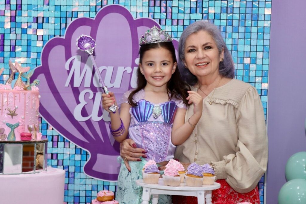 María Elisa Leyva es una linda sirenita en su cumpleaños - Perfiles