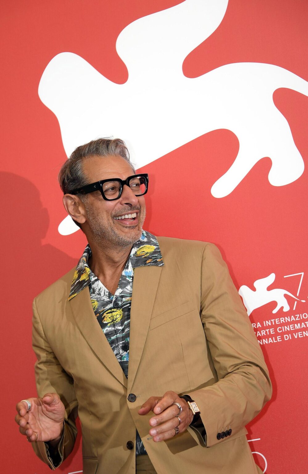 El actor Jeff Goldblum, satisfecho a sus casi 70 años de vida - Perfiles