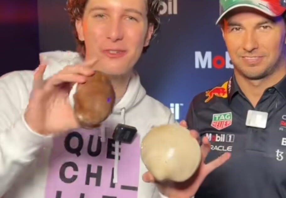 ¡Que Chille! Checo Pérez invitado especial de RobeGrill en su capsula ...