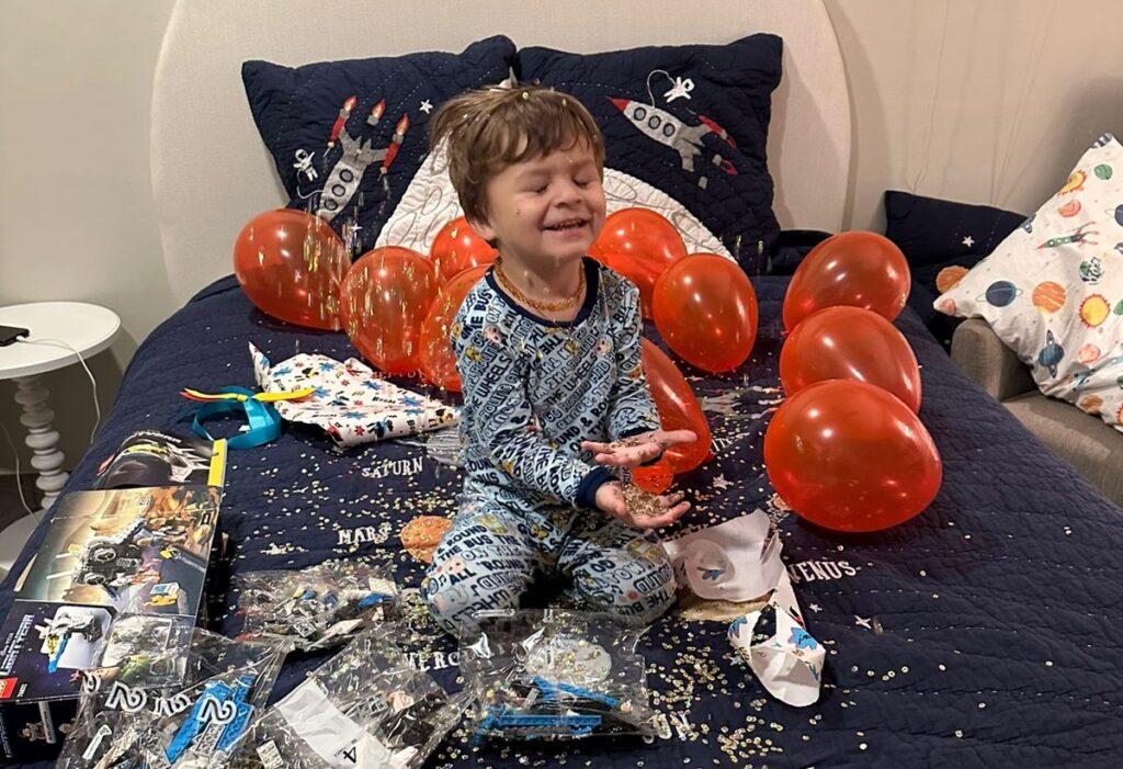 Alejandro Prandini Salido festeja 3 años rodeado de su familia - Perfiles