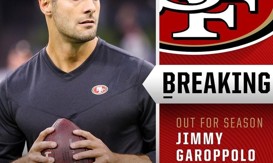 ¡Tremendo! Jimmy G estará fuera de la temporada de NFL - Perfiles