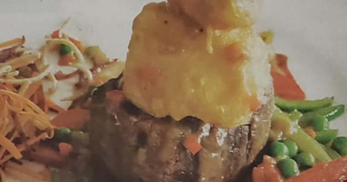 Filete de res y camarón, el cual es ideal para esa ocasión tan especial ...