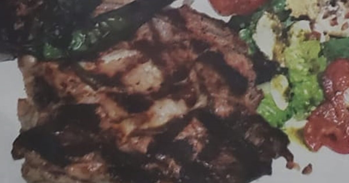 Rib eye y ensalada mediterránea una receta sinaloense, sencilla y ...