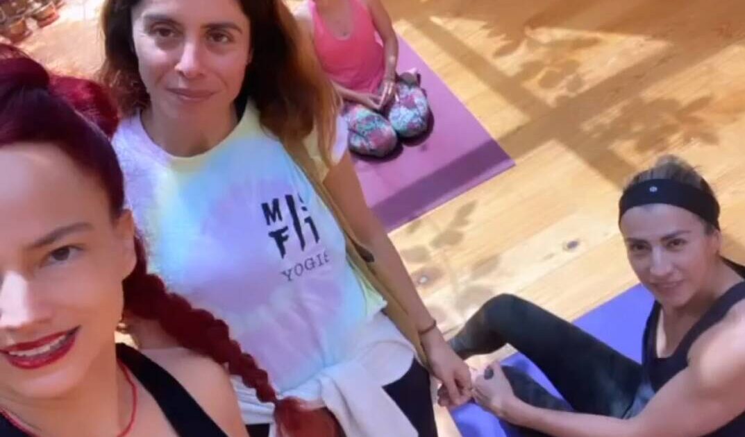 Laura Graef en clase con Bryan Mesenn - Perfiles